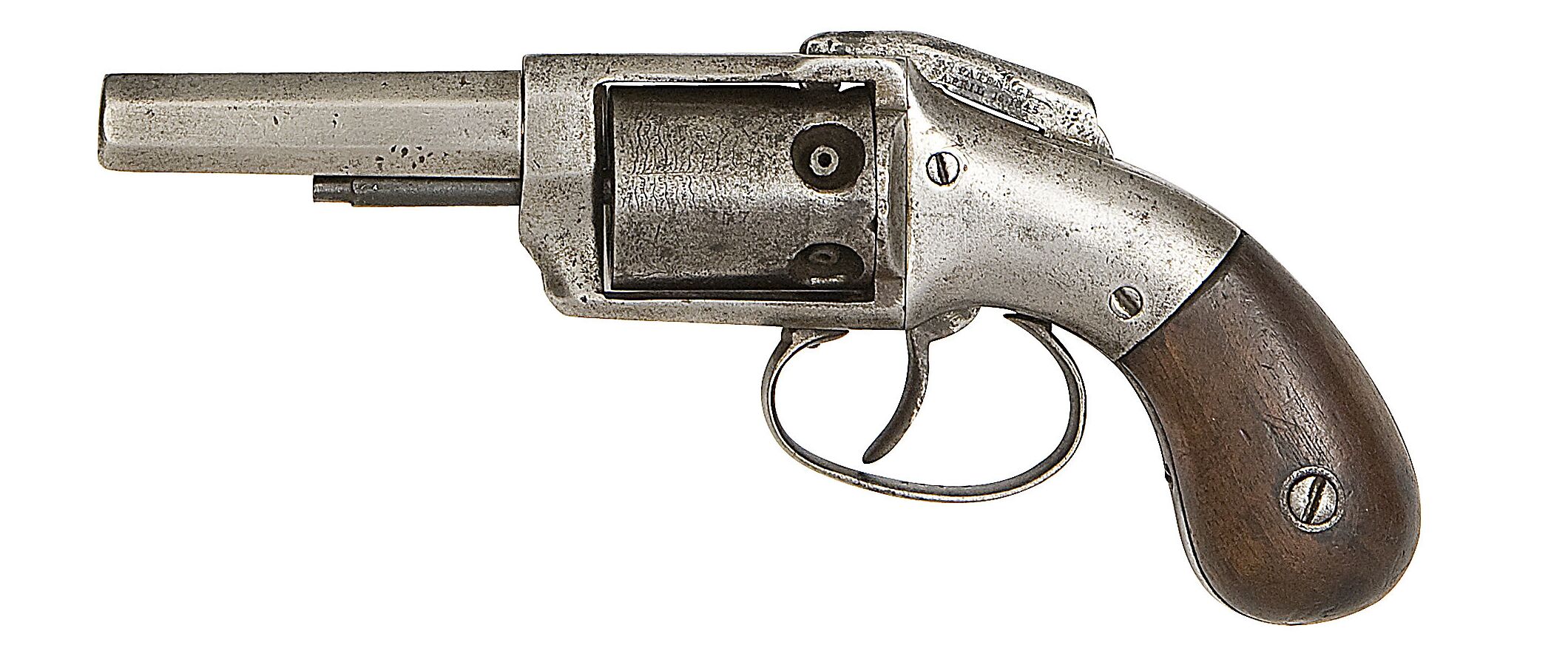 Bonhams : A Rare Allen & Wheelock Five-Shot Transitional Type Large ...