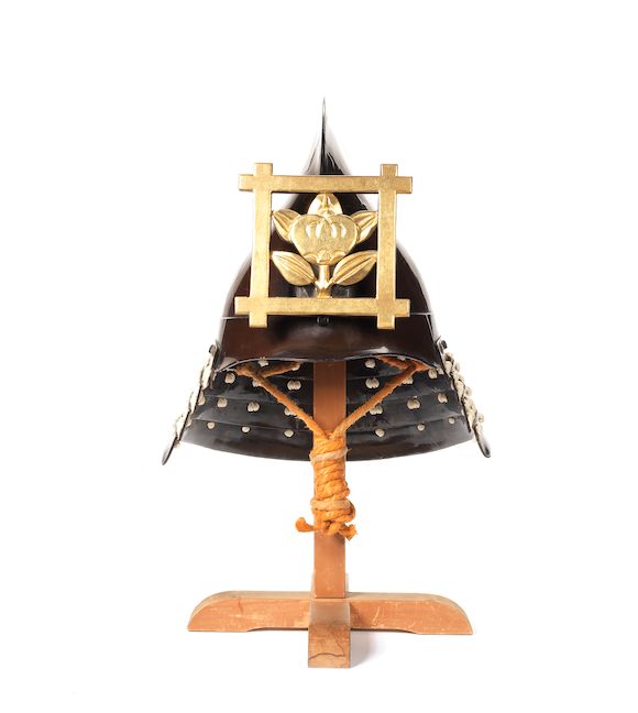 Bonhams : An eboshi nari kabuto (helmet) Mid Edo Period, 18th-19th century