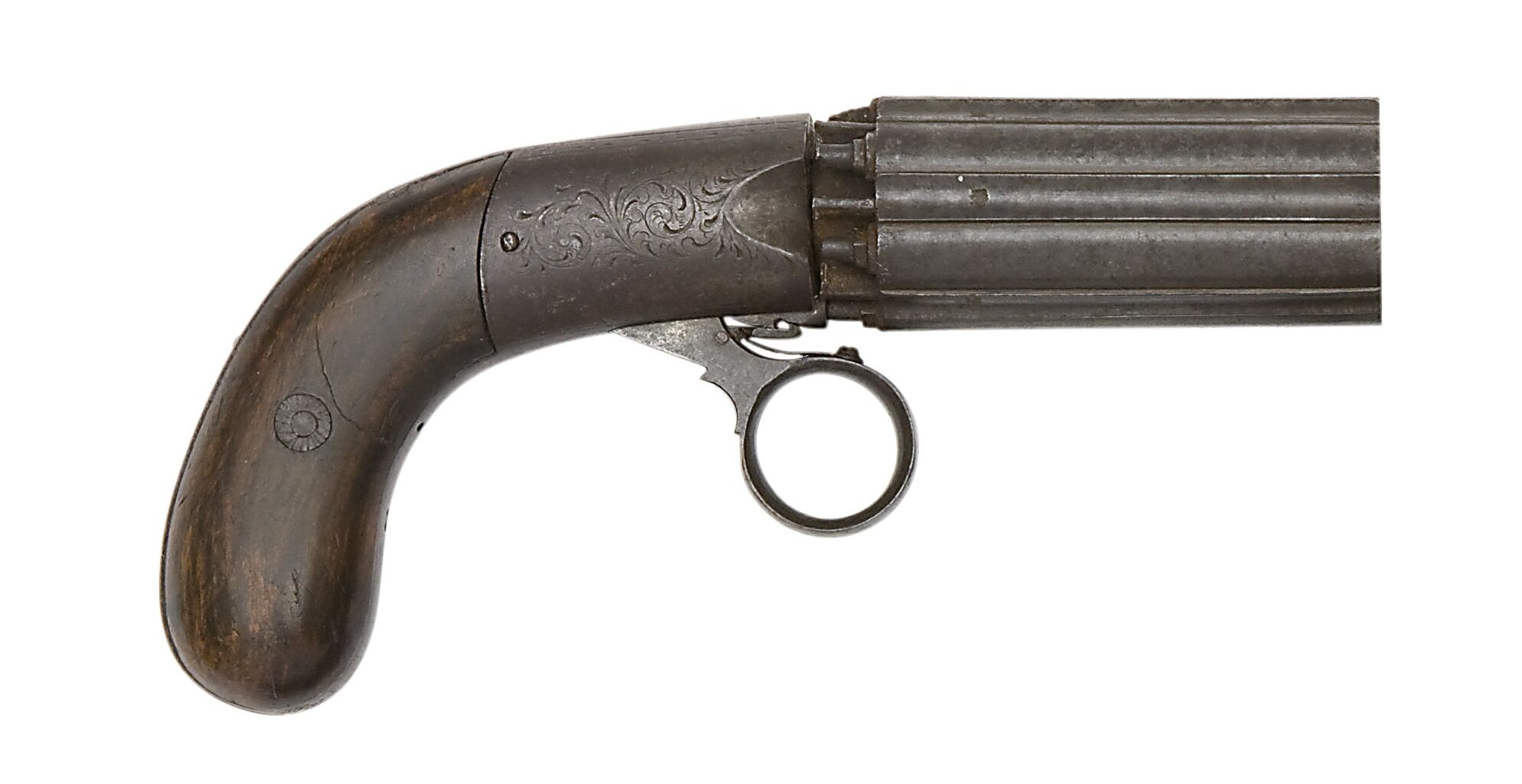 Bonhams : An 80-Bore J.R. Cooper Patent Under-Hammer Six-Shot ...