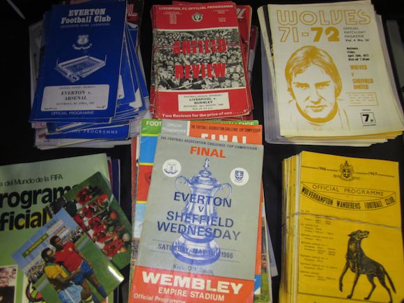 Bonhams : A collection of football programmes mainly 1960's + 1970's