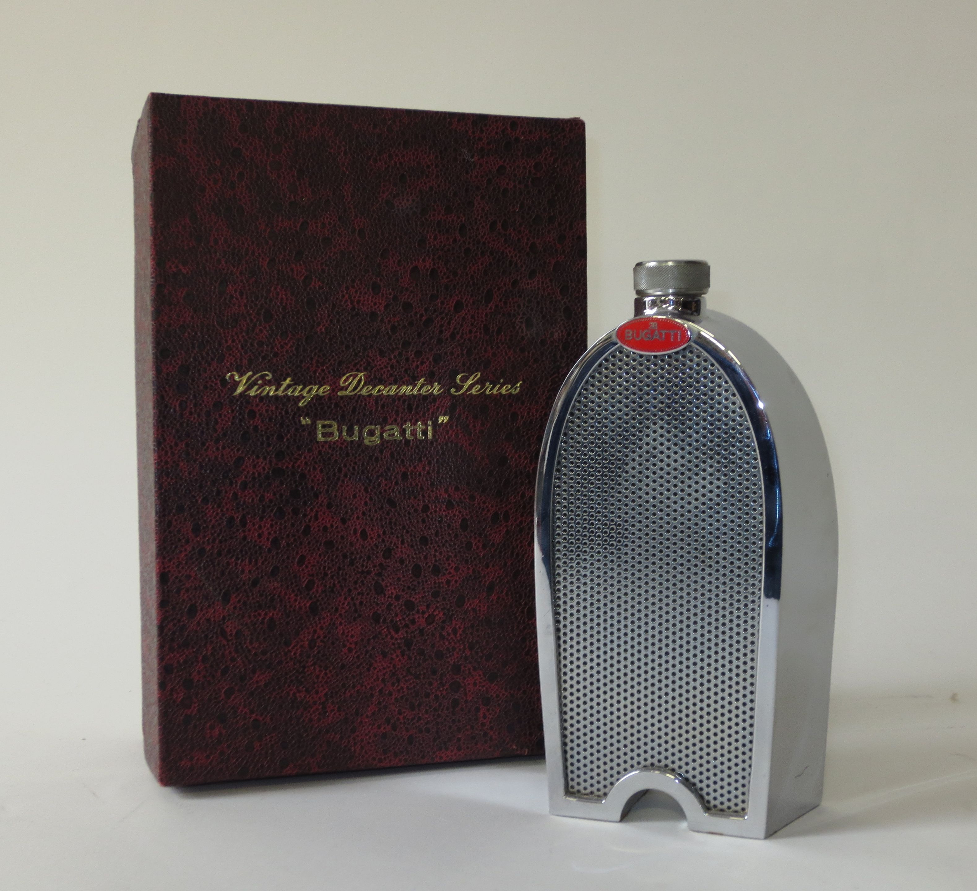 Bonhams Cars : A Bugatti radiator decanter,