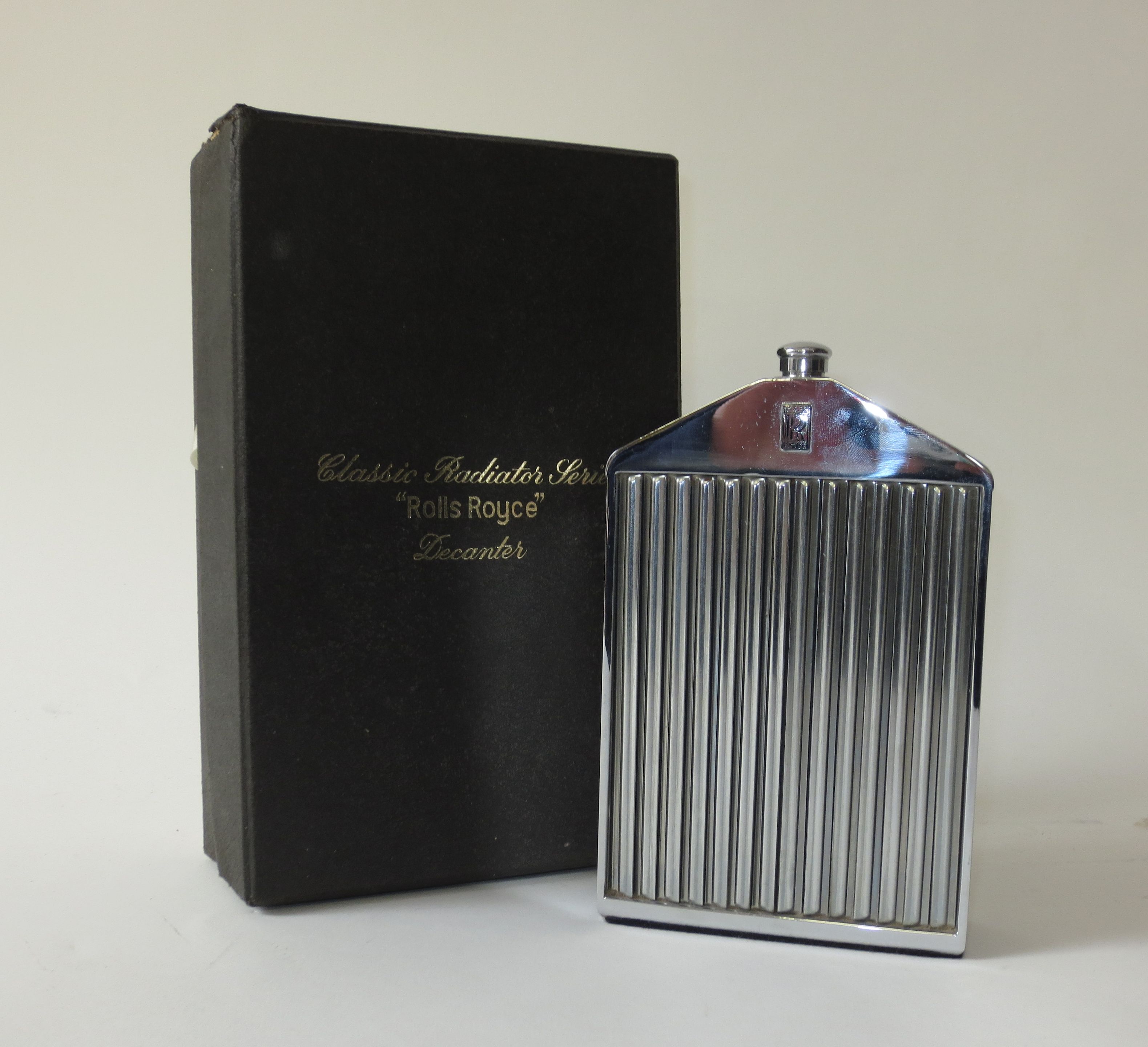 Bonhams Cars : A Rolls-Royce radiator decanter, by Ruddspeed,