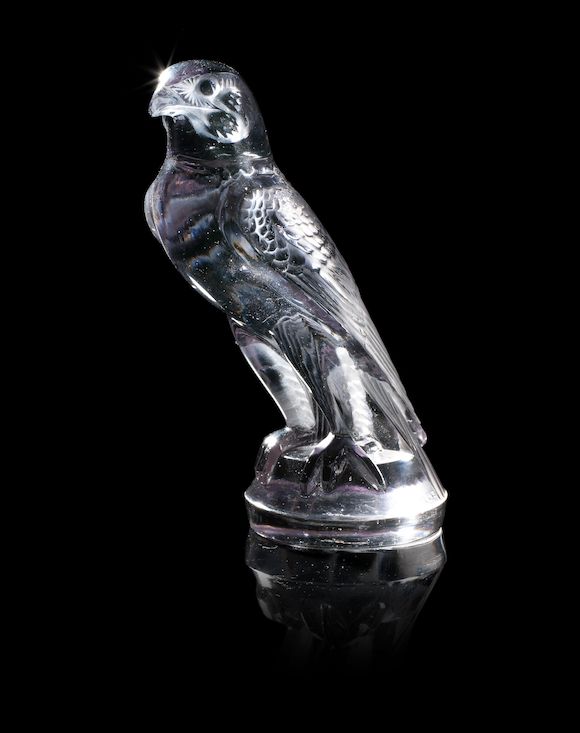 Bonhams : René Lalique (1860-1945) 'Faucon' a Car Mascot, design 1925