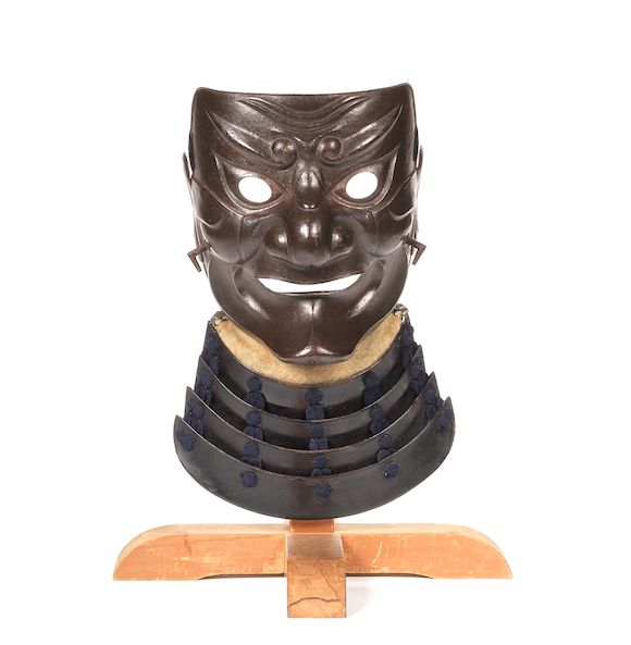 Bonhams : A somen (mask) Late Edo Period, 19th century