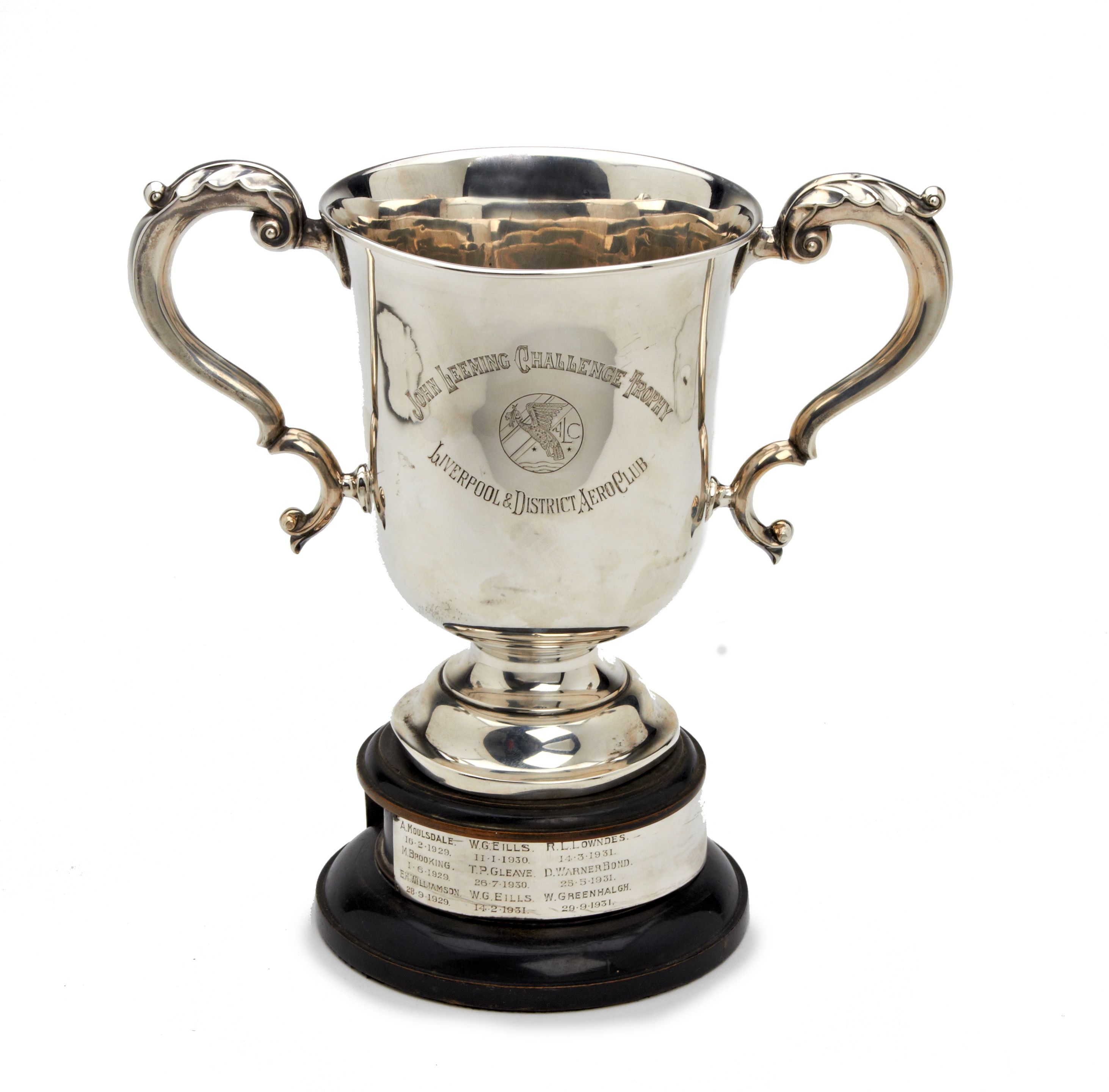 Bonhams Cars : John Leeming Challenge Trophy: A silver two handled cup ...