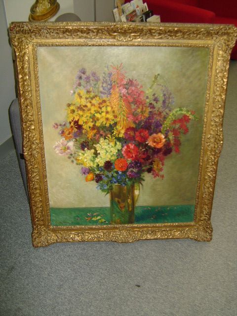 Bonhams : Clare Atwood (British, 1866-1962) Still Life of Flowers,