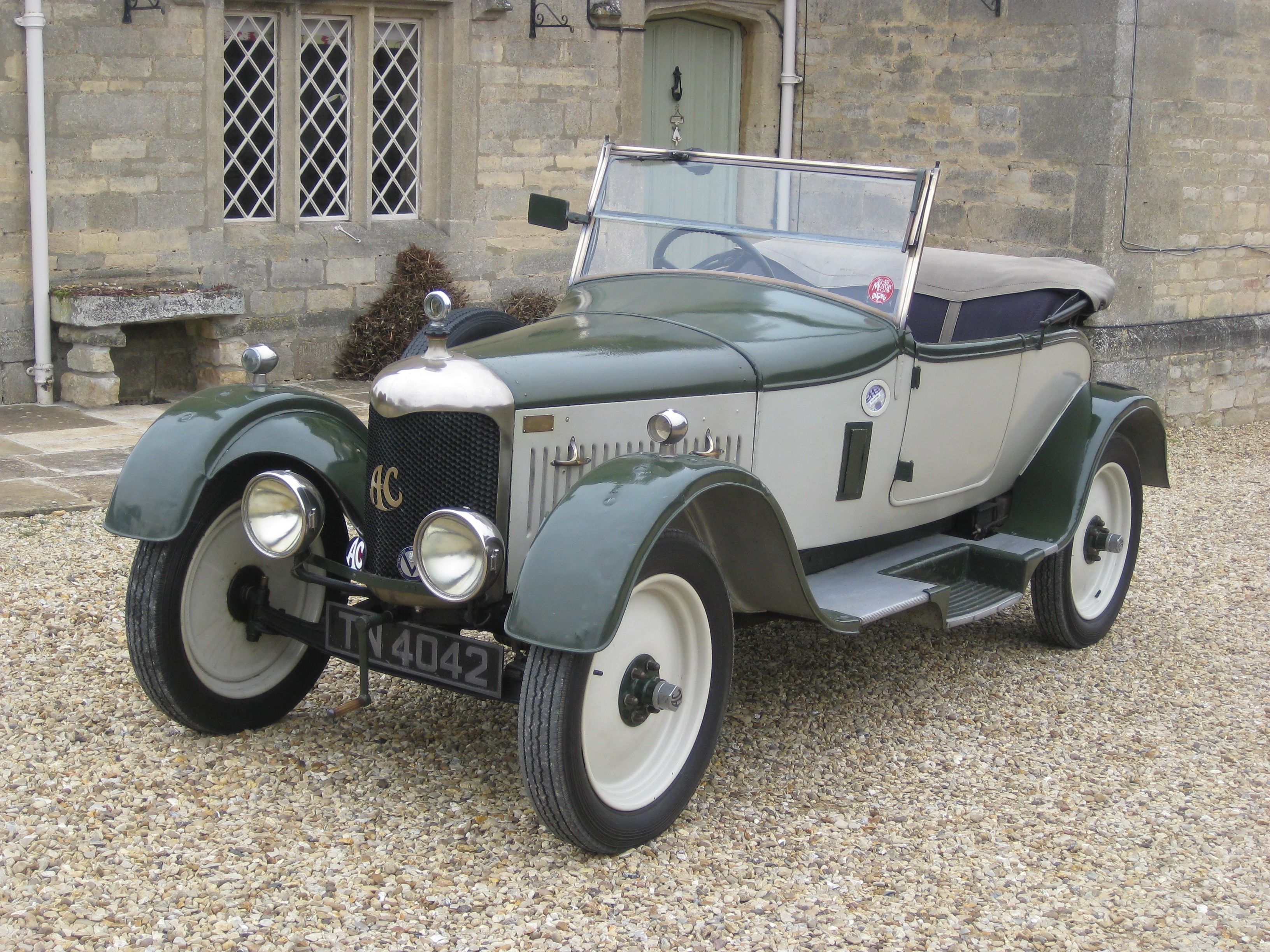 Bonhams Cars : 1926 AC Royal 12hp Tourer, Chassis no. 30444 Engine no. 5478