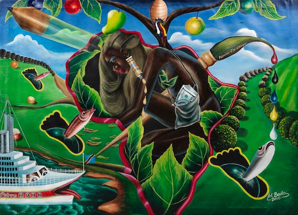 Bonhams : Camille-Pierre Pambu Bodo (Dem. Republic of the Congo, born ...