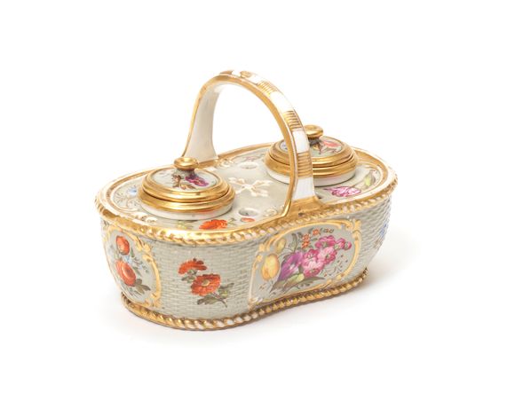 Bonhams : A Spode inkstand, circa 1815-18