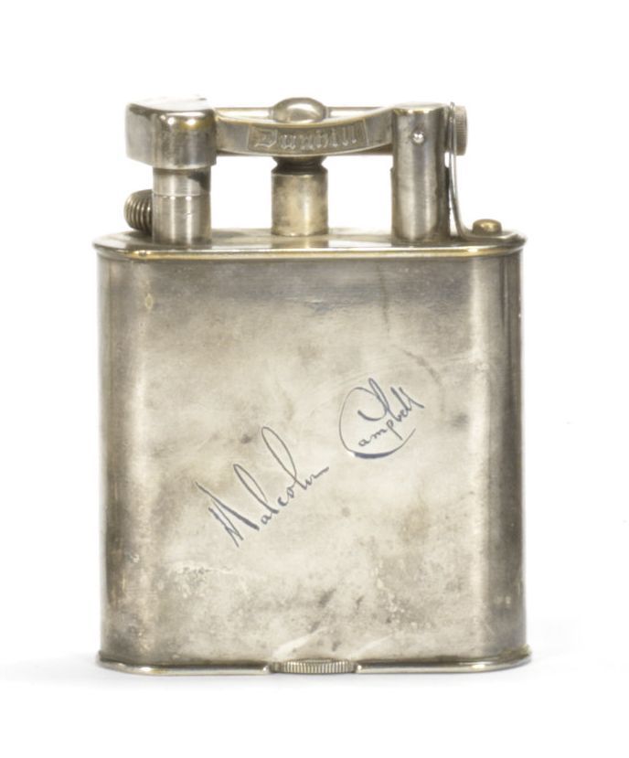 Bonhams Cars : A Malcolm Campbell Dunhill Lighter, 1930s,