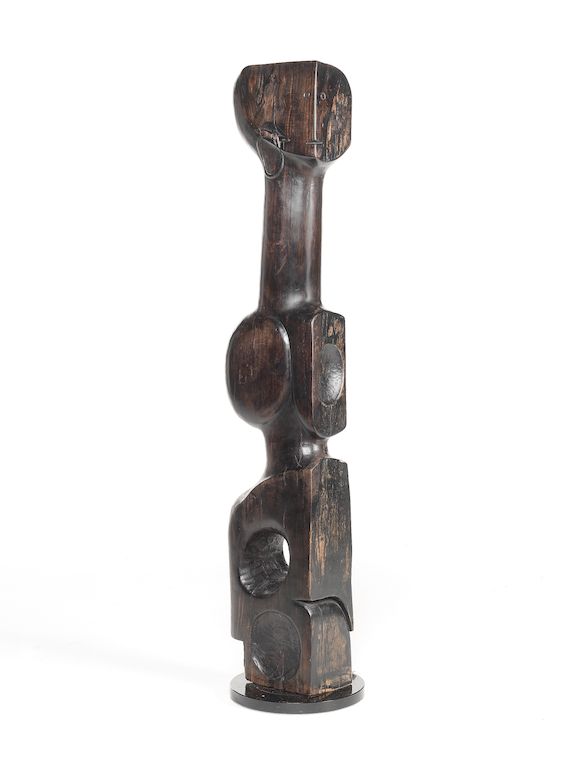 Bonhams : Okpu Eze (Nigerian, born 1934) Maiden 147cm (57 7/8in) high ...