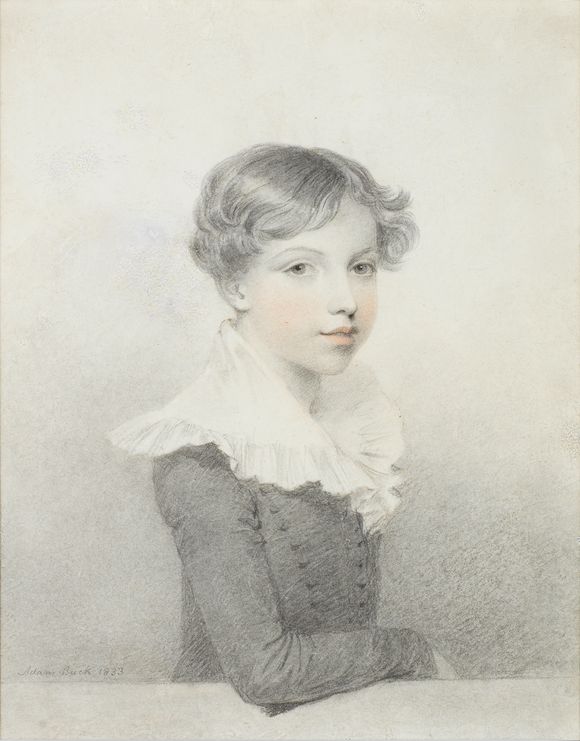 Bonhams : Adam Buck (Irish, 1759-1833) A portrait of a Young Boy ...