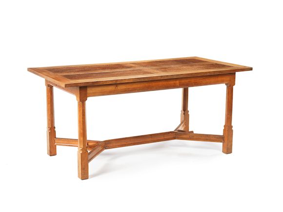 Bonhams : Gordon Russell (1892-1980) A Walnut 'Hay-rake' Dining Table ...