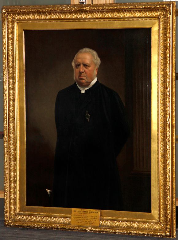 Bonhams : Victorian School Portrait of the Rev. Philip Parker Gilbert ...