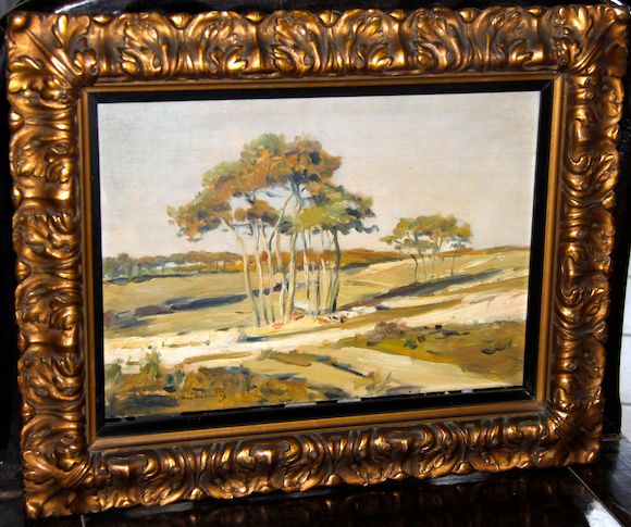 Bonhams : André Eugène Dauchez (French, 1870-1948) Landscape