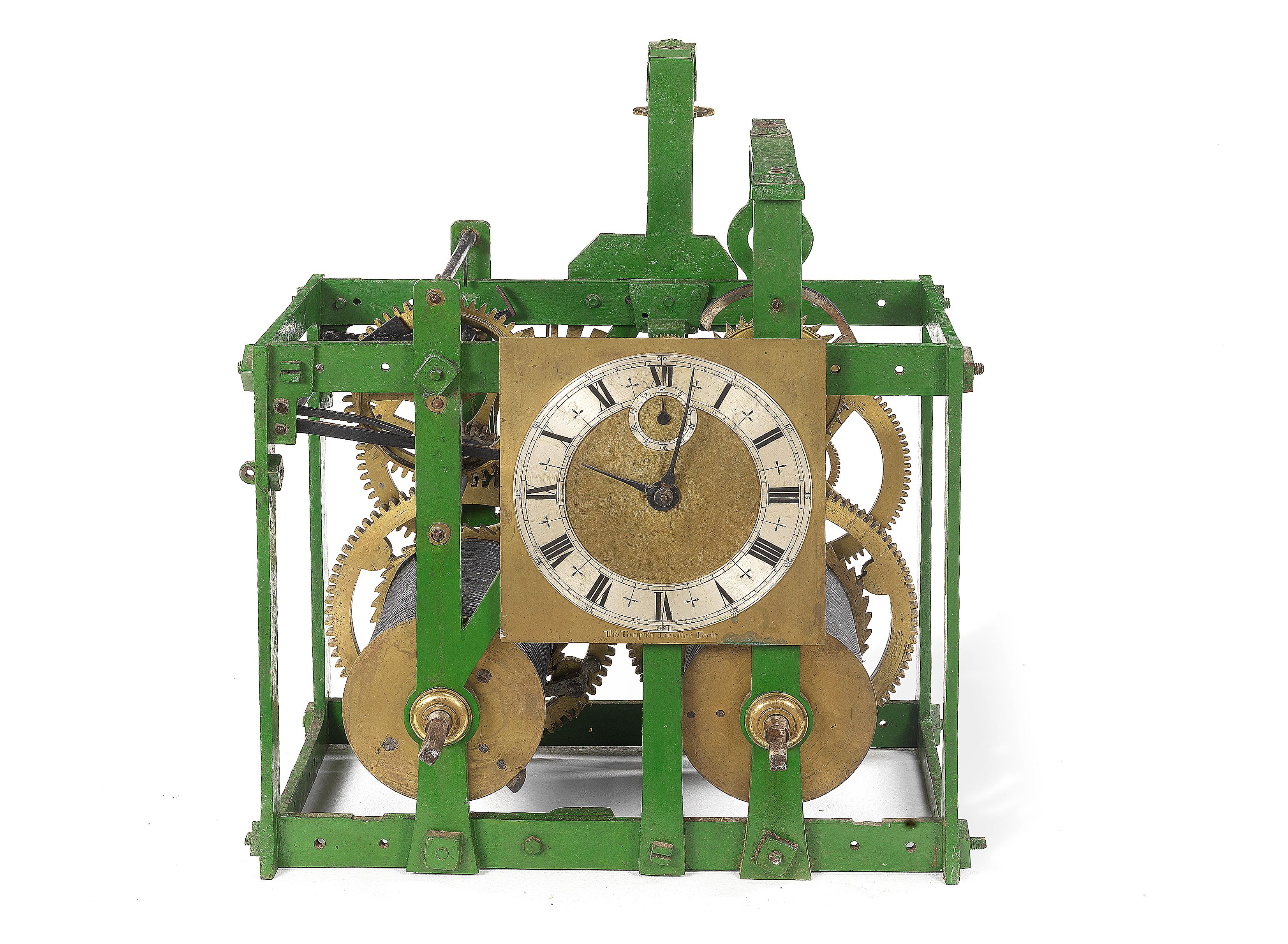 Bonhams : The only eight day turret clock movement by Thomas Tompion ...