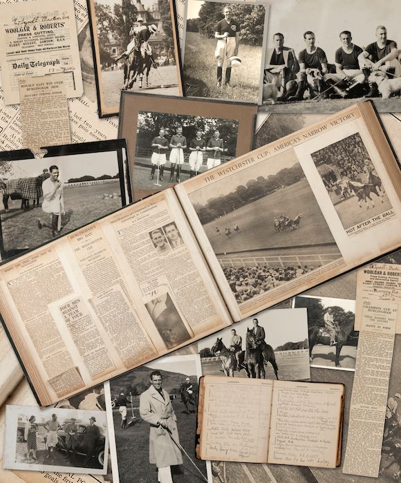 Bonhams : OF POLO INTEREST: An archive and collection of trophies ...