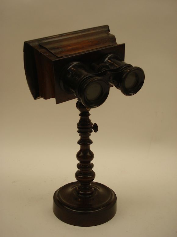 Bonhams : A table stereoscope,