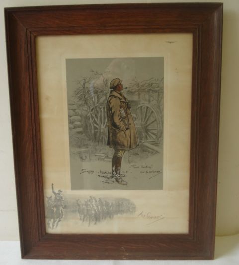 Bonhams : Snaffles - James Barker Payne The Gunner - Good Hunting Old ...