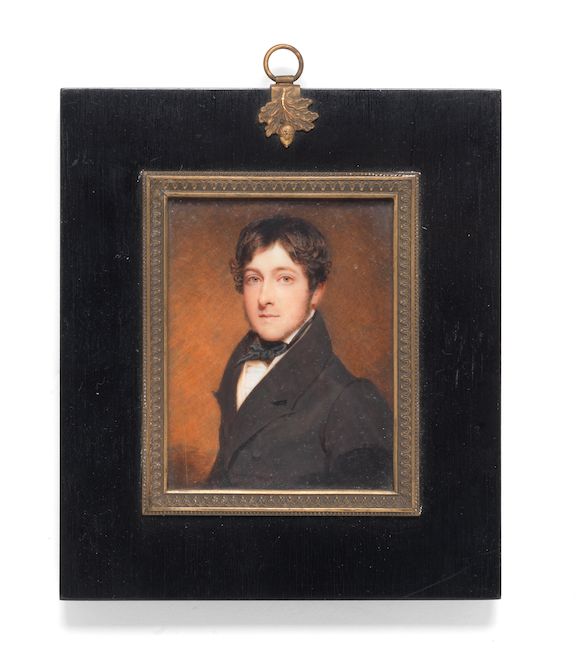 Bonhams : William John Newton (British, 1785-1869) A miniature portrait ...