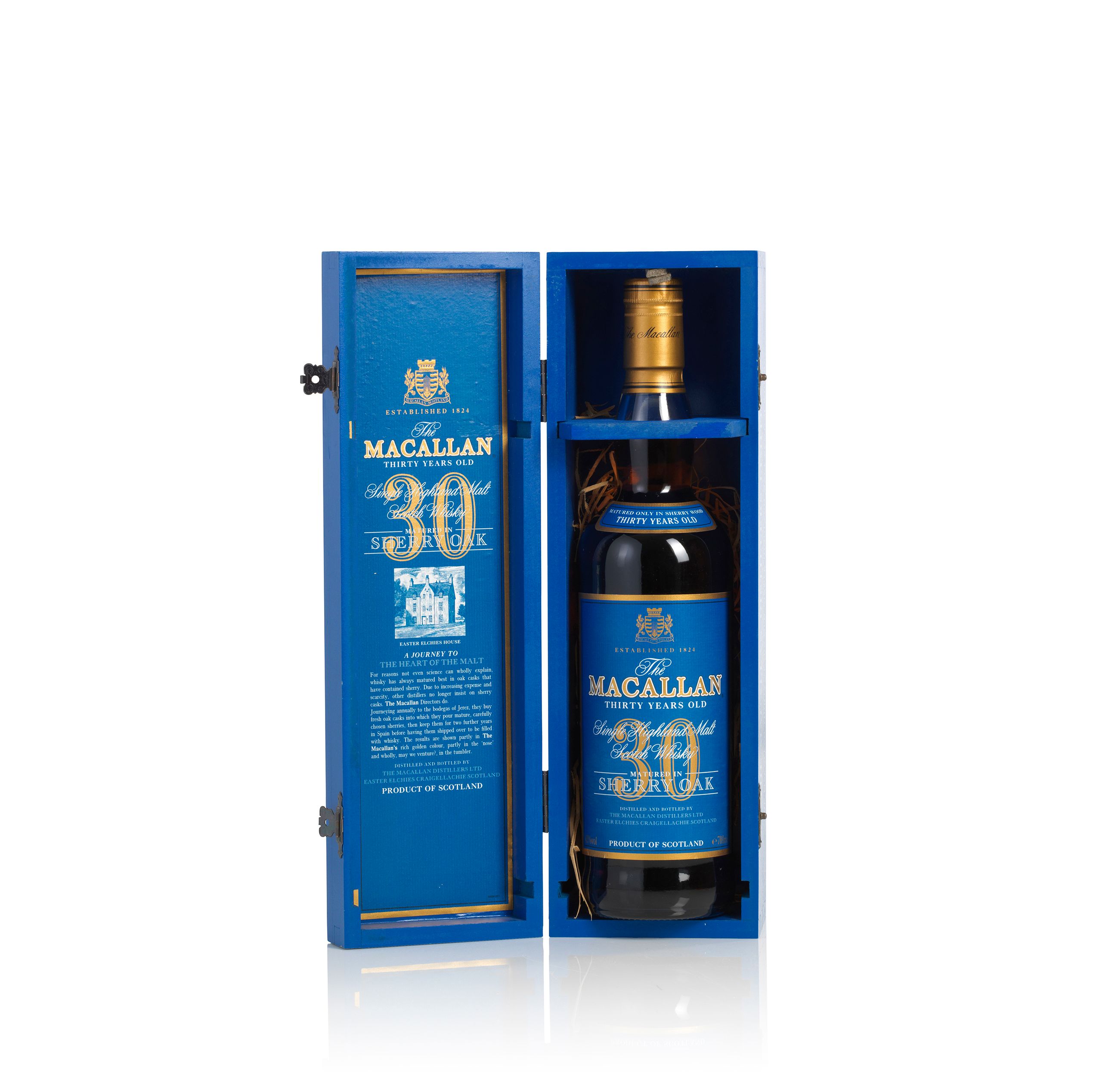 Bonhams : The Macallan Blue Label-30 year old