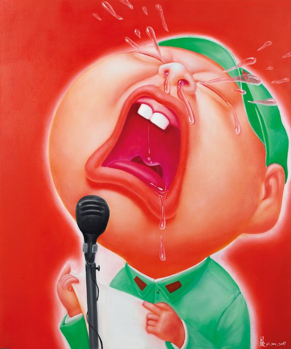 Bonhams : Yin Jun (b.1974) Crying 2007