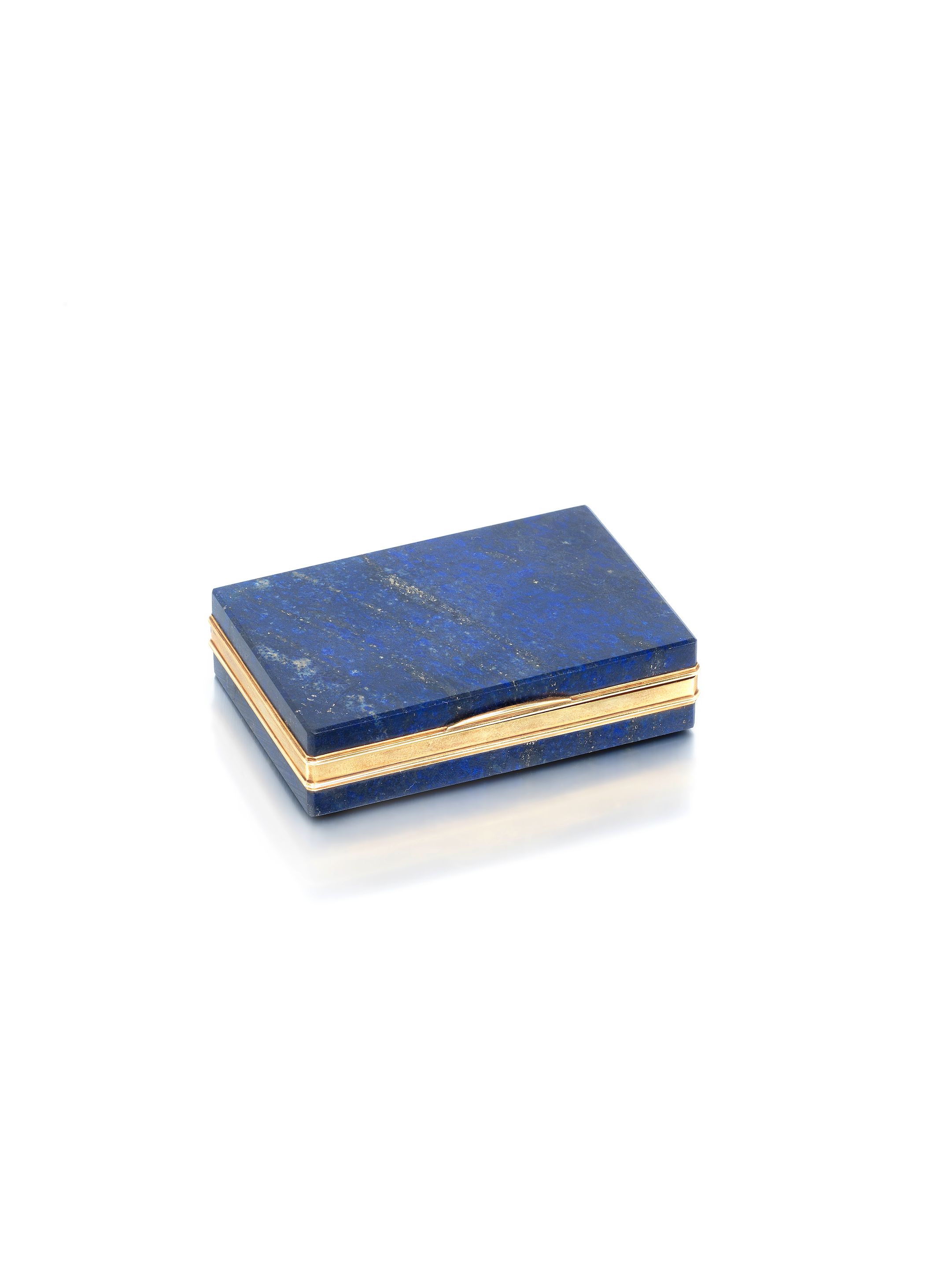 Bonhams : A late 19th/early 20th century lapis lazuli and gold-mounted ...