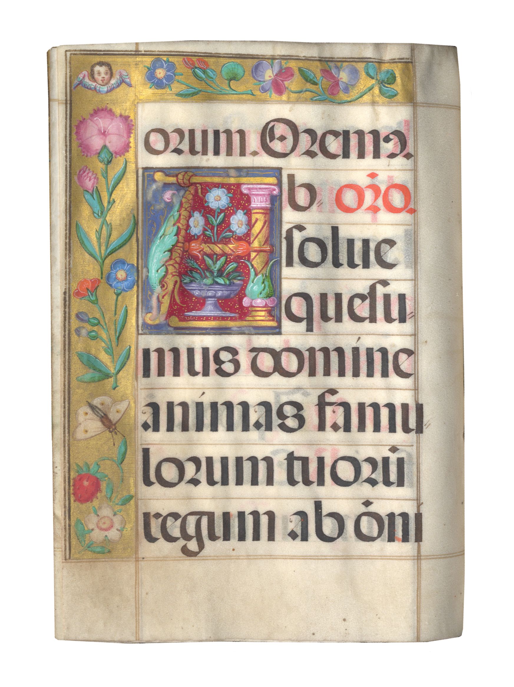 Bonhams : ILLUMINATED MANUSCRIPT MISSAL, Spain, late 16/early 17th century