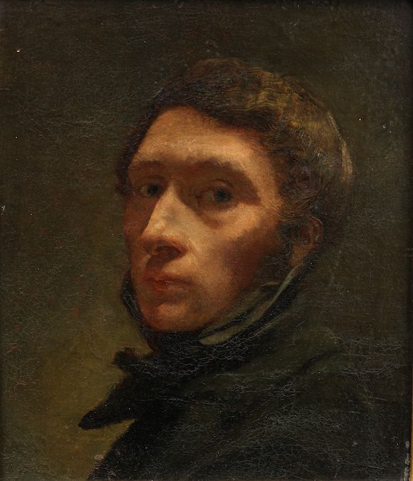 Bonhams : French School, 19th century Self portrait