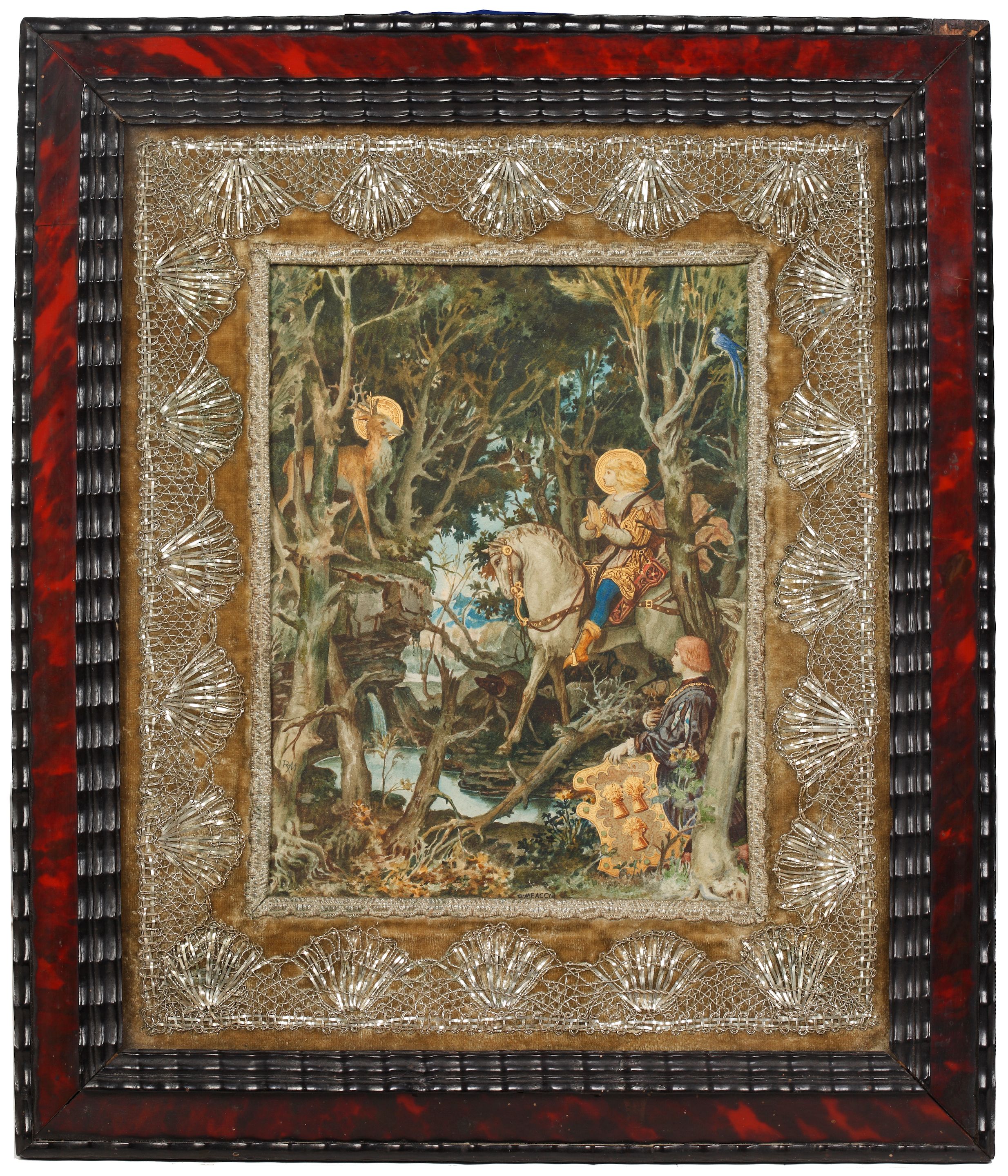 Bonhams : Riccardo Meacci (Italian, 1856-1938) Stained glass design ...