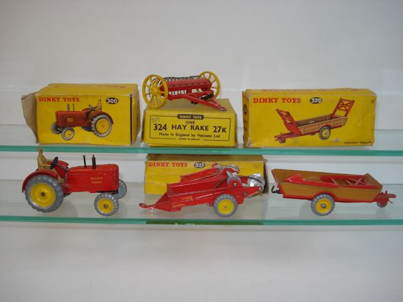 Bonhams : Dinky 300 Massey-Harris tractor 4