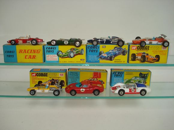 Bonhams : Corgi racing cars 7
