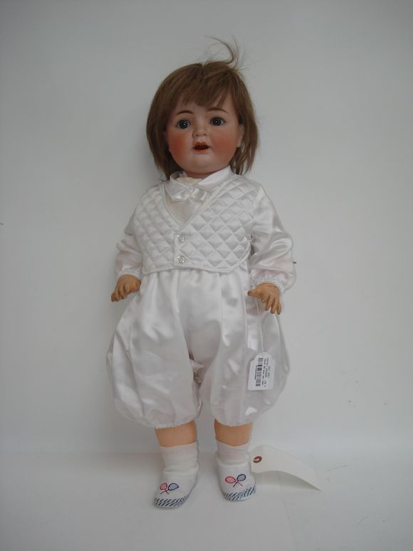 Bonhams : Kestner 262 bisque head toddler doll