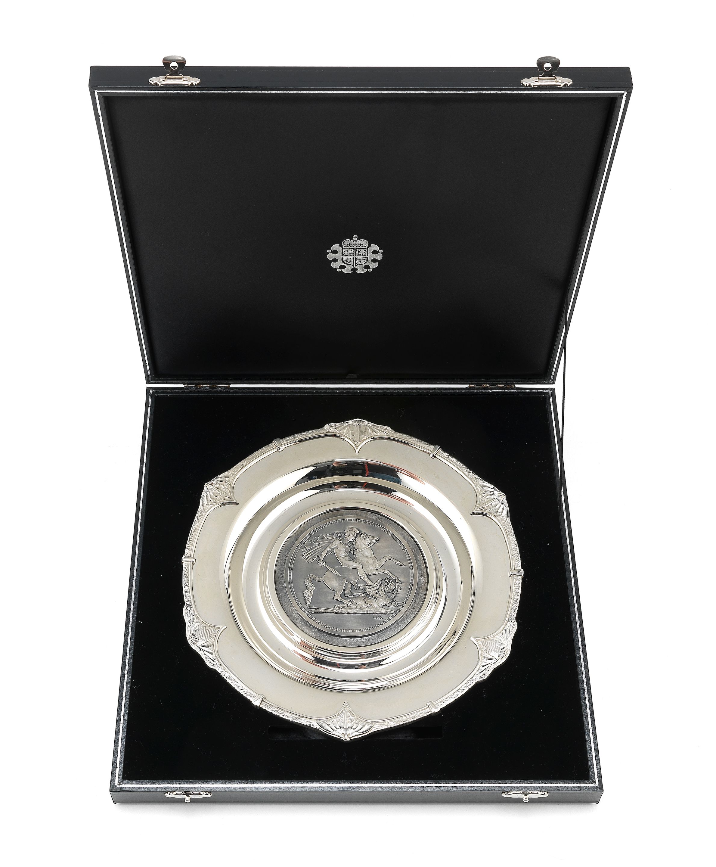 Bonhams : CHRISTOPHER NIGEL LAWRENCE A cased silver 'Pistrucci ...