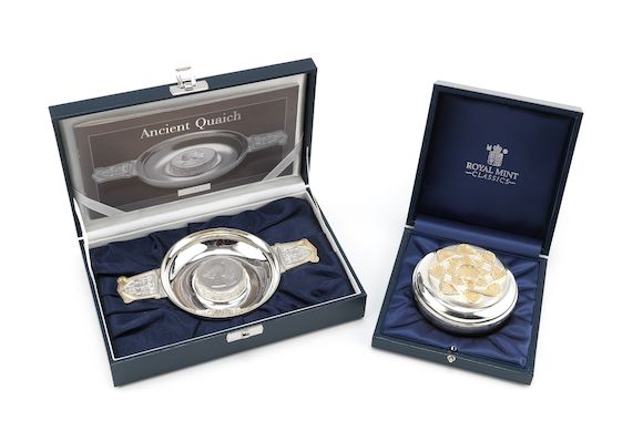 Bonhams : CHRISTOPHER NIGEL LAWRENCE: A silver commemorative 'Queen ...
