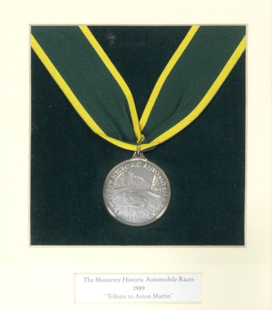 Bonhams Cars : A 1989 'Tribute to Aston Martin' silver medallion by ...