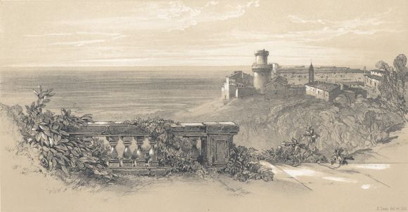 Bonhams : ITALY LEAR (EDWARD) Illustrated Excursions in Italy, vol. 2 ...