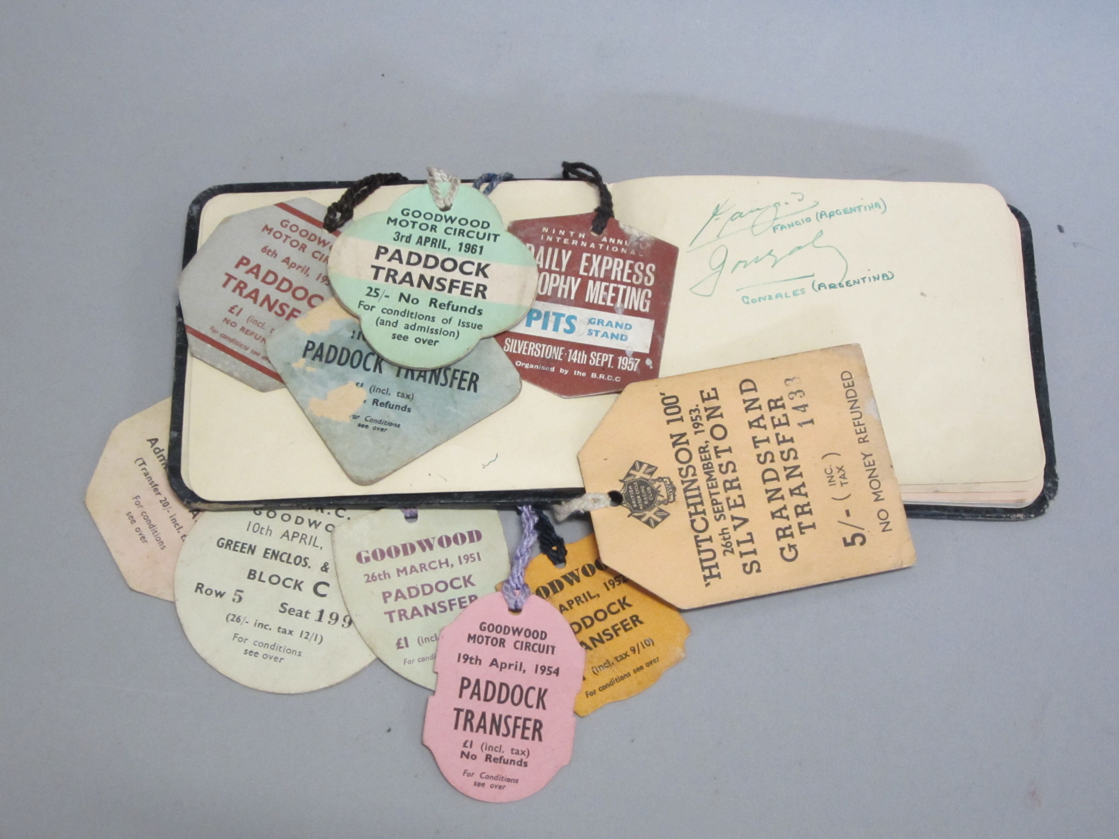 Bonhams Cars : A 1950s motor racing autograph book,