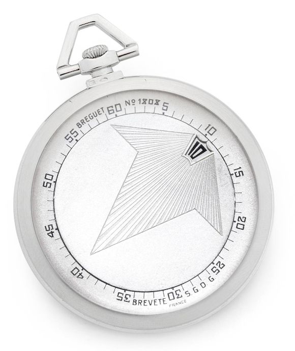 Bonhams : Breguet. A fine and very rare platinum jumping and wandering ...