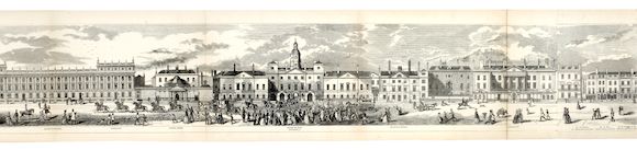 Bonhams : PANORAMA - LONDON Grand Architectural Panorama of London ...