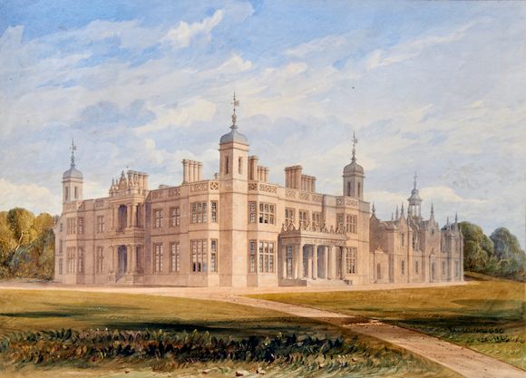 Bonhams : John Chessell Buckler (British, 1793-1894) Underley Hall ...