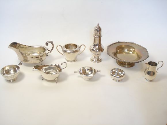 Bonhams : A collection of silver various makers and dates