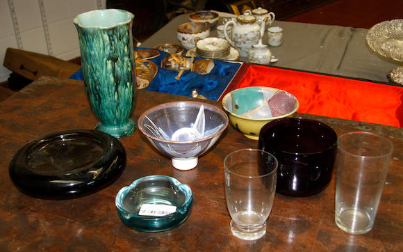 Bonhams A Collection Of Ceramics And Glassware