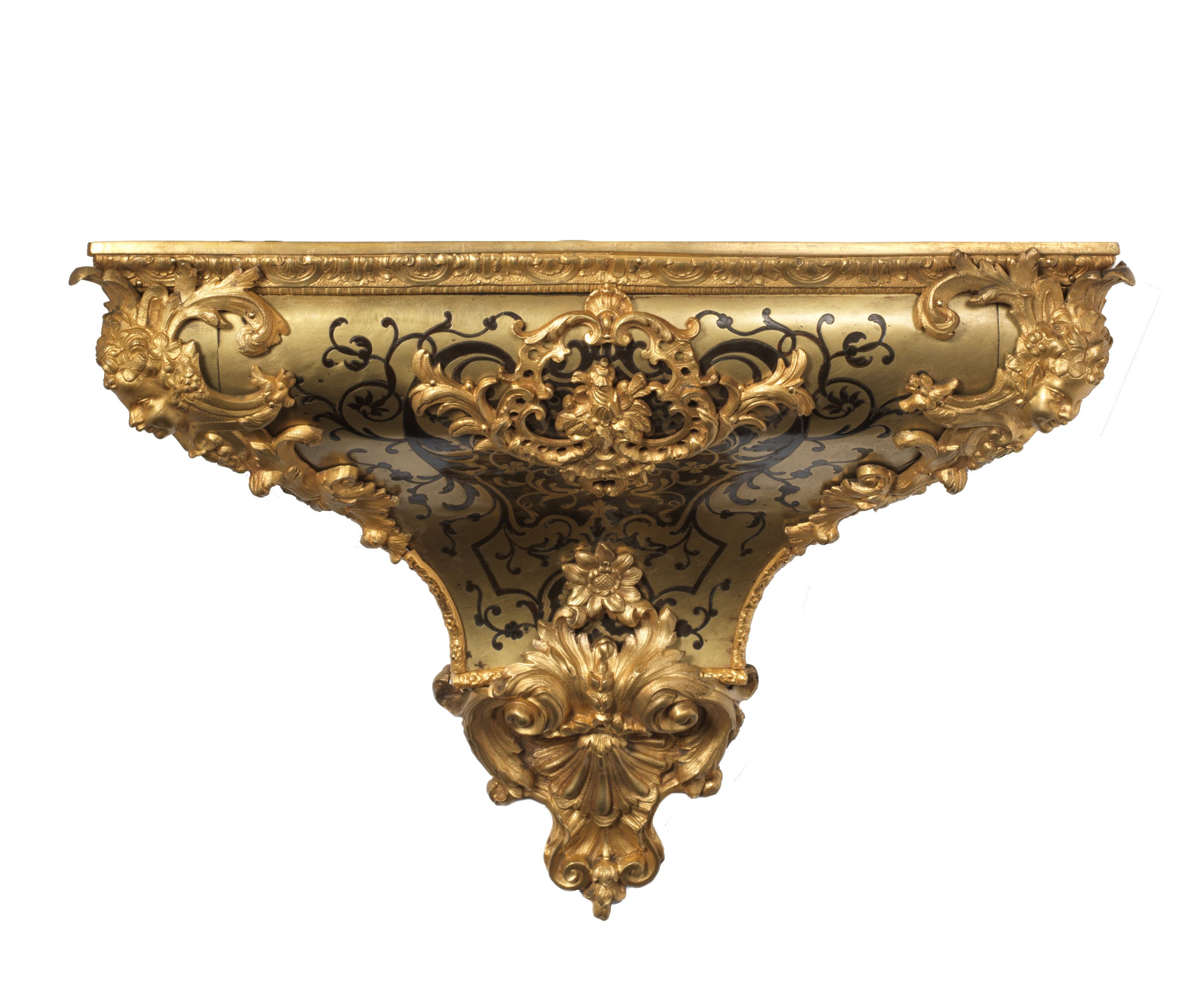 Bonhams : A French mid-18th century ormolu-mounted, tortoiseshell and ...