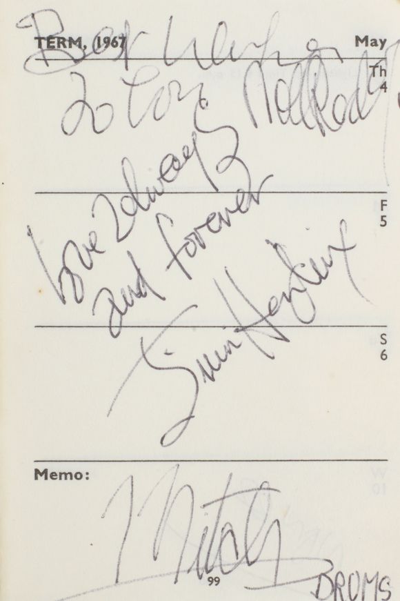 Bonhams : The Jimi Hendrix Experience/ Cream / Yardbirds: A 1966-1967 ...