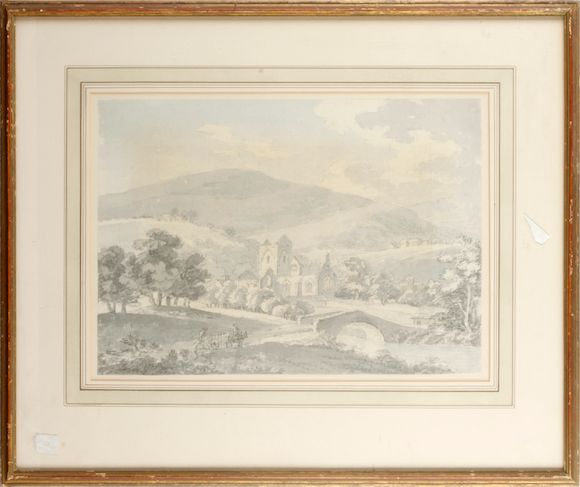 Bonhams : Attributed to Samuel Austin (British, 1796-1834) Landscape in ...