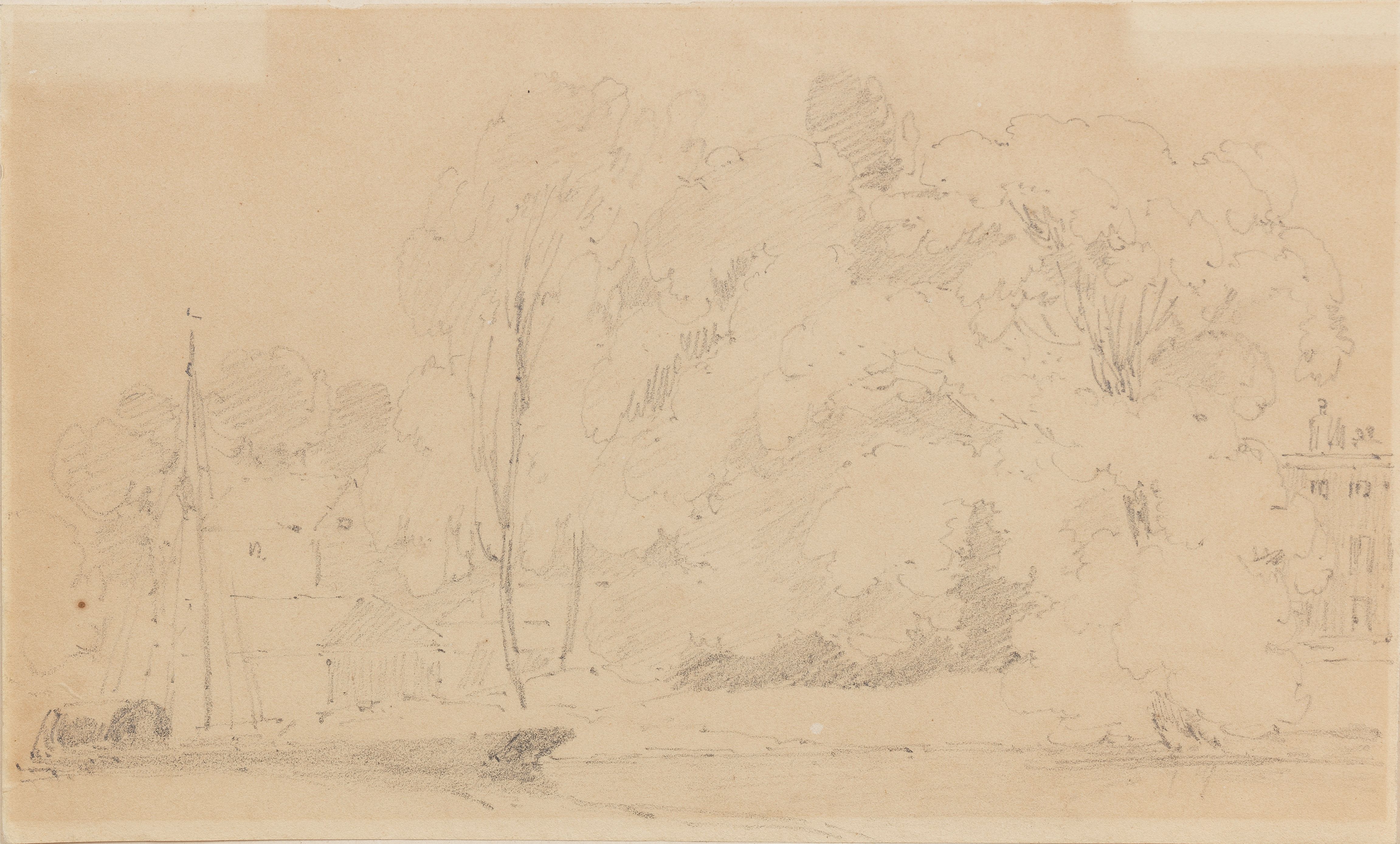 Bonhams : John Constable, R.A. (East Bergholt 1776-1837 London) A river ...