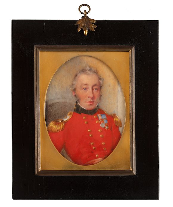 Bonhams : Charles William Day (British, active 1815-1854) An Officer ...