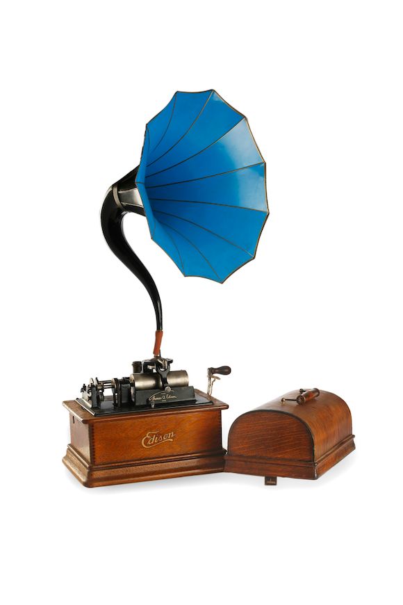 Bonhams : A Thomas A. Edison Standard Model D PhonographCirca 1909