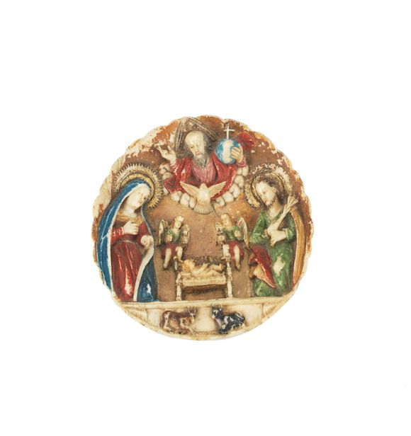 Bonhams : A late 17th / 18th century Portuguese Colonial Jesuit carved ...